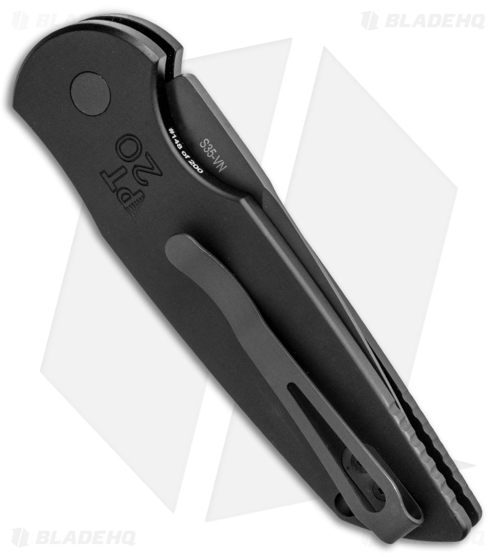 Pro-Tech TR-3 Elite - Auto Switchblade | 20th Anniversary | Black ...