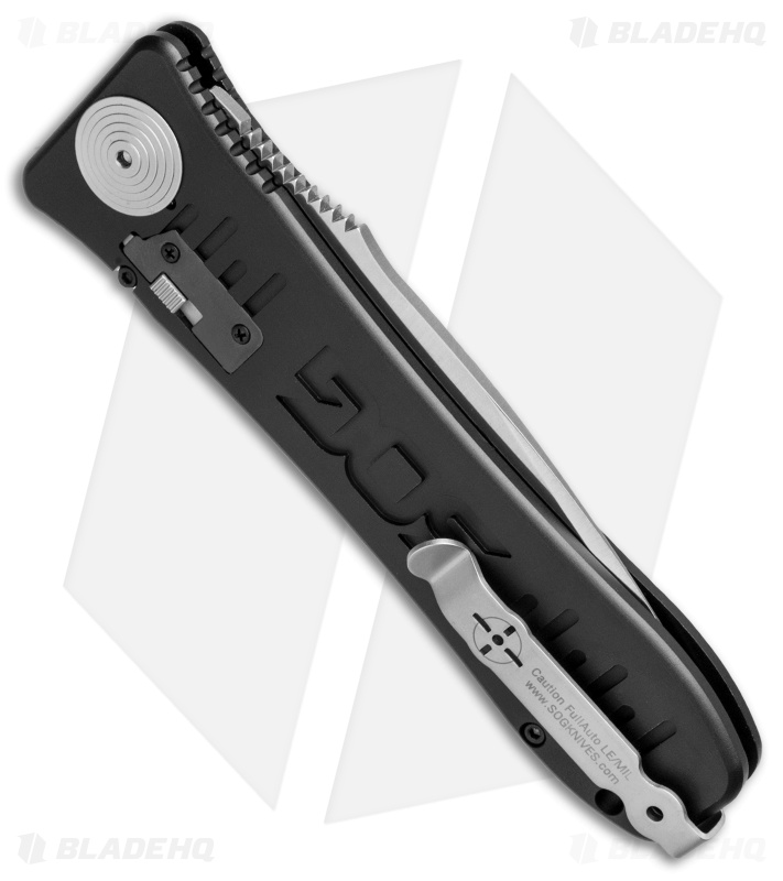 SOG Spec Elite II Automatic Knife (4" Satin) SE-61 - Blade HQ