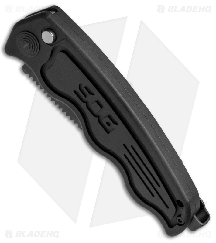 SOG Knives Mini SOG TAC Automatic Knife (3" Black) ST-11 - Blade HQ