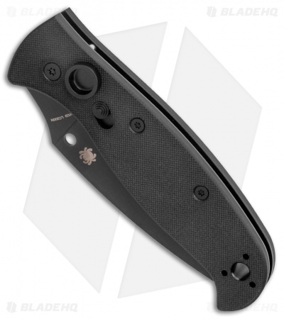 Spyderco Autonomy 2 Automatic | Black G-10/Serr | Blade HQ