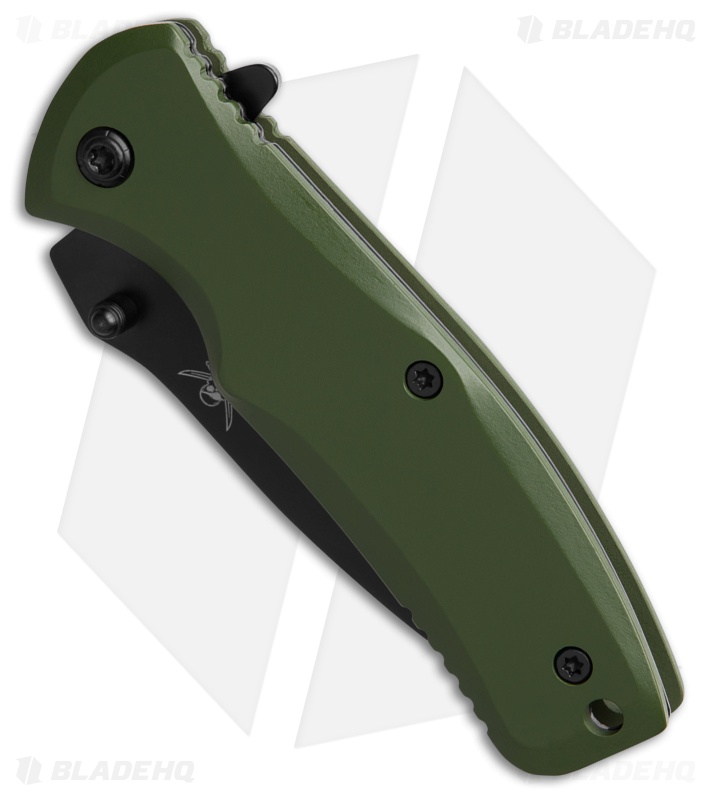 Skallywag Tactical Mini Jack | Green | Black Blade
