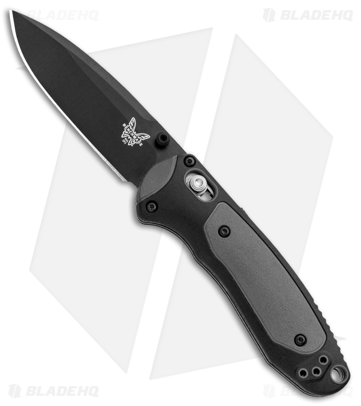 Benchmade 595BK Mini Boost | AXIS-Assist Knife | Black Plain