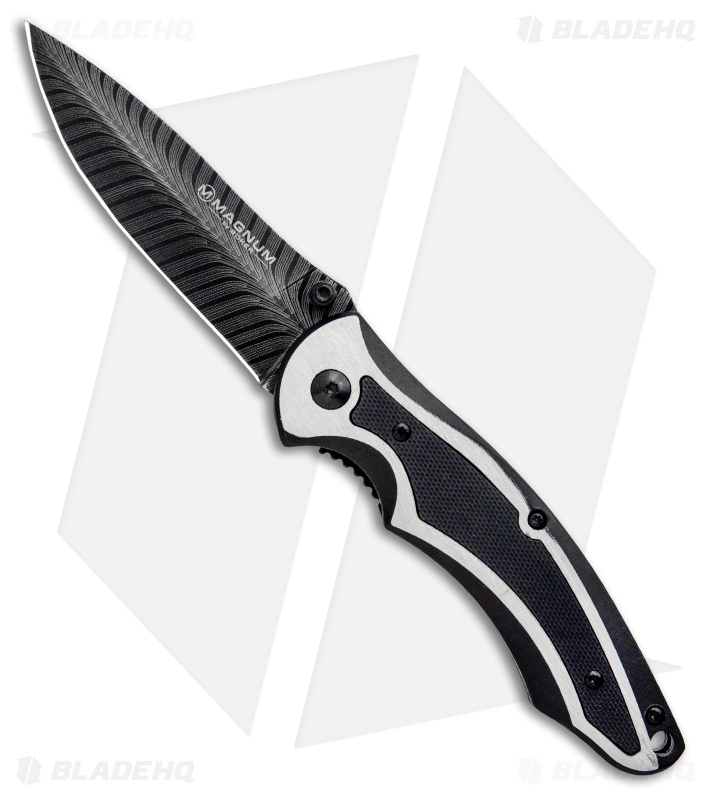 Boker Magnum Backbone - Spring Assisted Knife | Black | Blade HQ