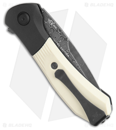 Buck 590 Paradigm Spring Assist Ivory G-10 (Dama) - Blade HQ