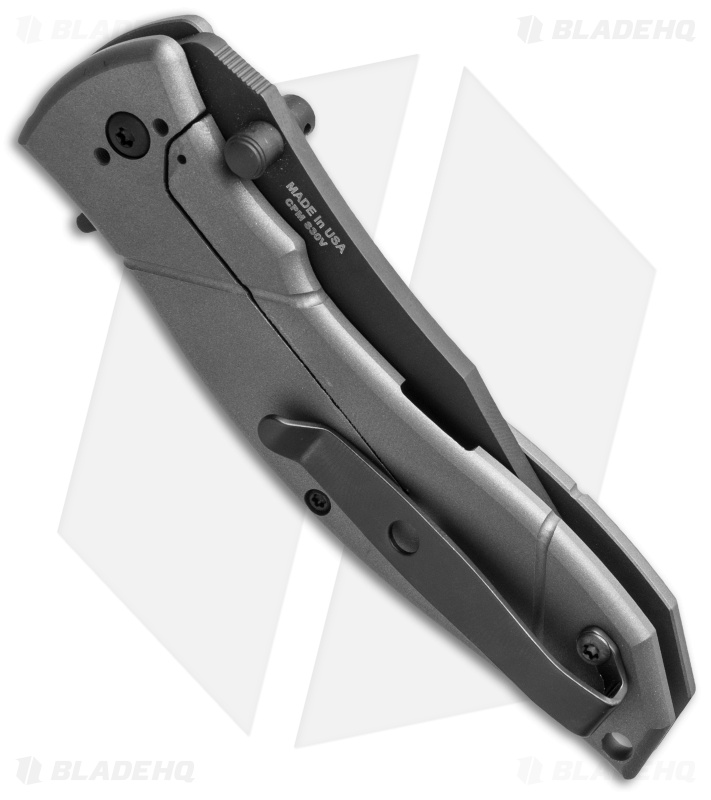 Combative Edge Draco D1 Tux Spring Assisted Gray- Blade HQ