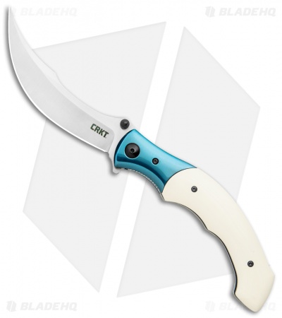 CRKT Ritual - Spring Assisted Knife - Ivory Micarta | Blade HQ