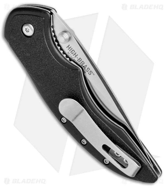 CRKT Ruger Knives High-Brass Spring Assisted Knife Black (3.19" Satin ...
