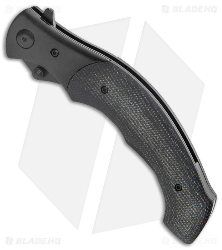 CRKT Ritual Spring Assisted Black Micarta - Blade HQ