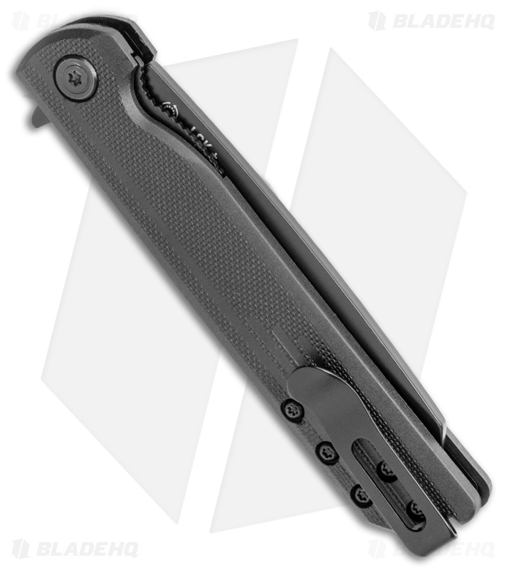 CRKT LCK Reverse Tanto - Spring Assisted Knife - Black FRN | Blade HQ