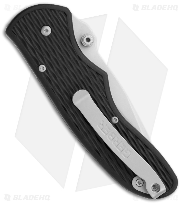 Gerber Fast Draw Spring Knife Spring Assisted (3" Bead Blast Plain ...