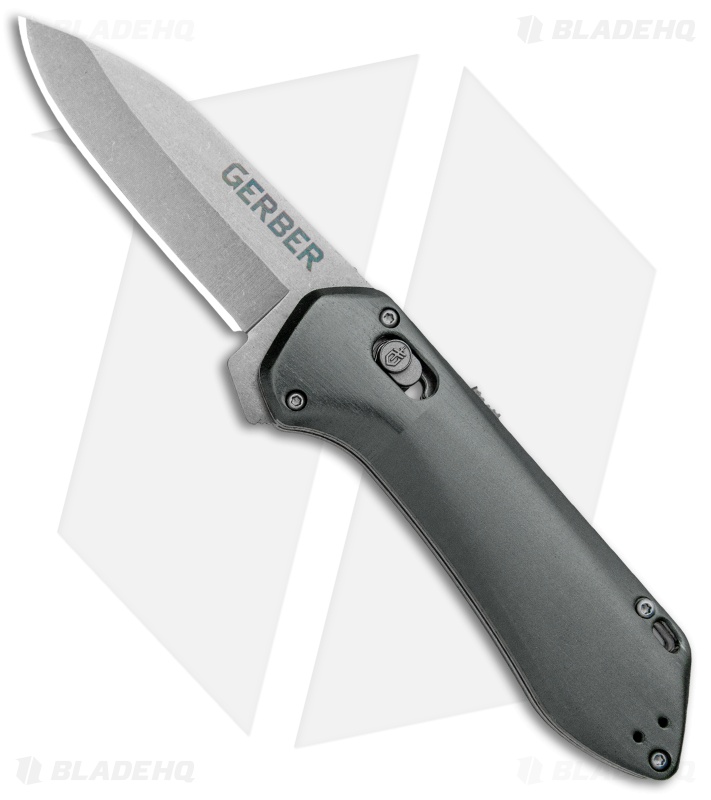 Gerber Highbrow Compact - Spring Assisted Knife | Gray | Blade HQ