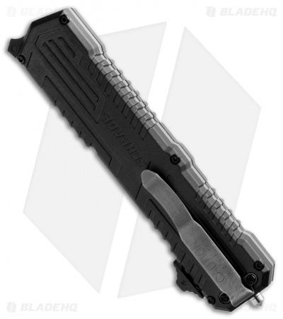 Schrade Viper OTF Assisted Opening Knife Black (3.5" Black) SCHOTF3CB ...