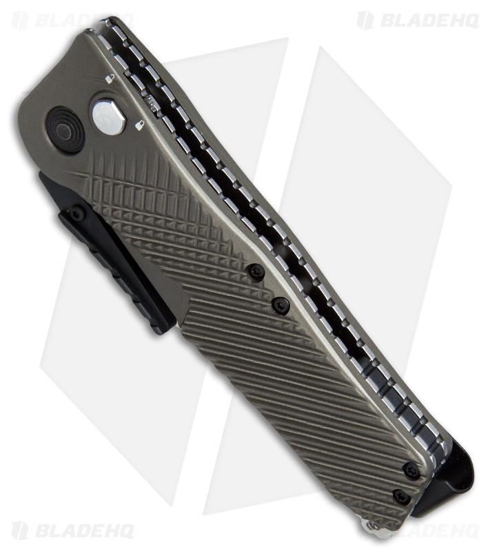 SOG Quake Spring Assisted Knife FDE Aluminum (3.5" Two-Tone) IM1001-BX ...