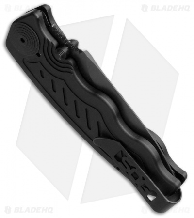 SOG Zoom Mini Drop Point Spring Assisted Knife (3.125" Black) ZM1002 ...