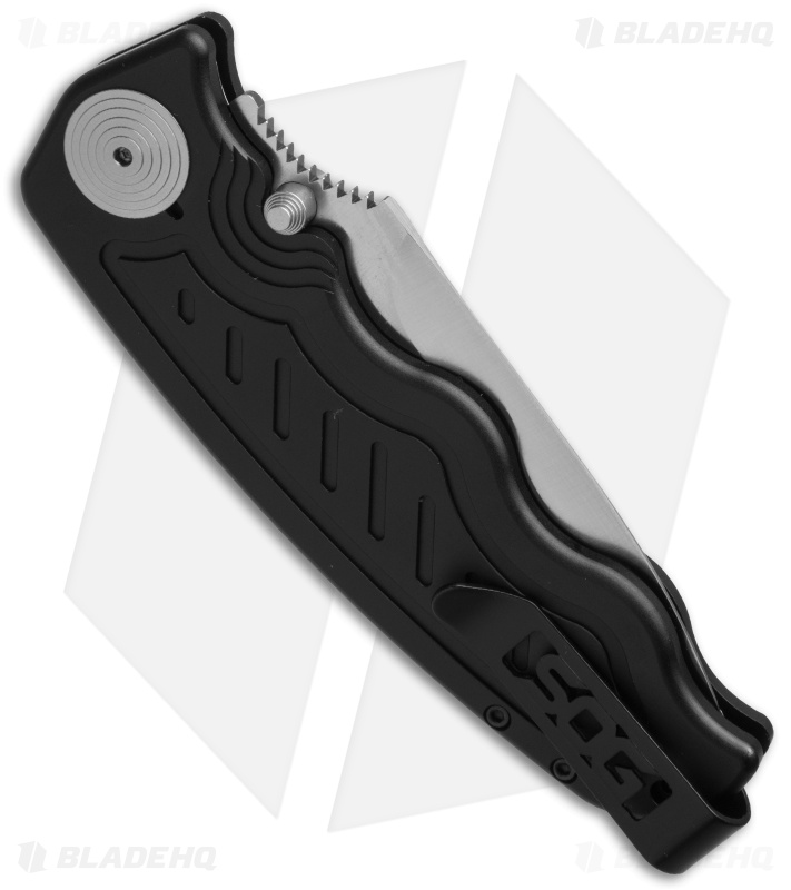 SOG Zoom Drop Point Spring Assisted Knife (3.625" Satin) ZM1011 - Blade HQ