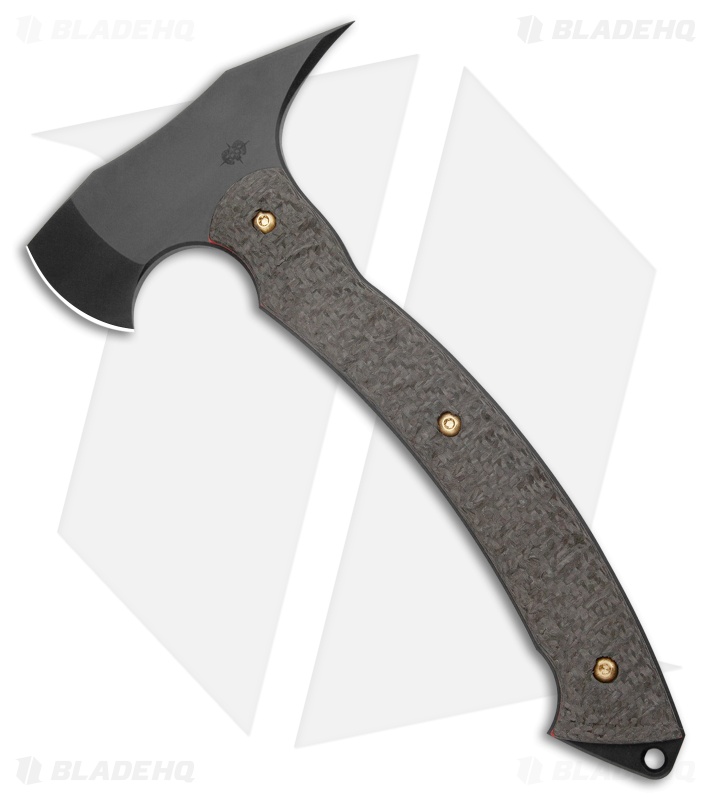 Toor Knives 9" Tomahawk Heavy Metal Carbon Fiber/G-10