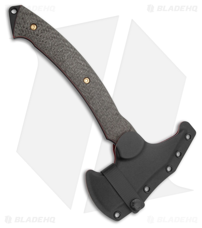 Toor Knives 9" Tomahawk Heavy Metal Carbon Fiber/G-10