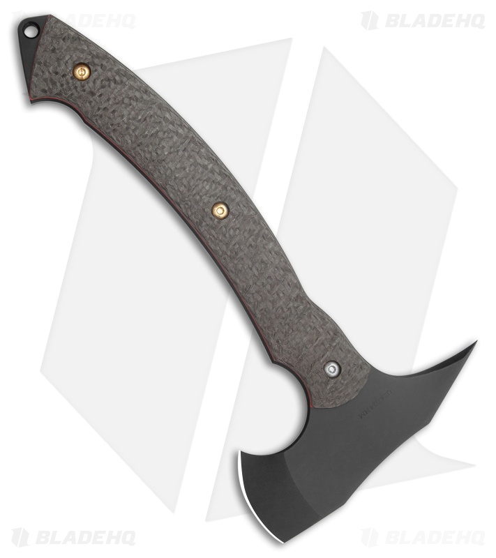 Toor Knives 9" Tomahawk Heavy Metal Carbon Fiber/G-10