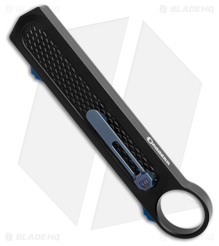 Daggerr Knives Mermaid D/A OTF Black (Satin) - Blade HQ