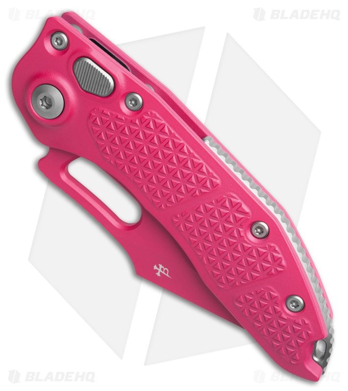 Microtech Stitch Automatic Knife Pink Cerakote - Blade HQ