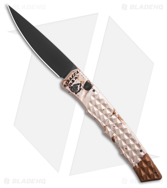 Piranha Crossfire Auto Camo Al Drop Point Black 154CM