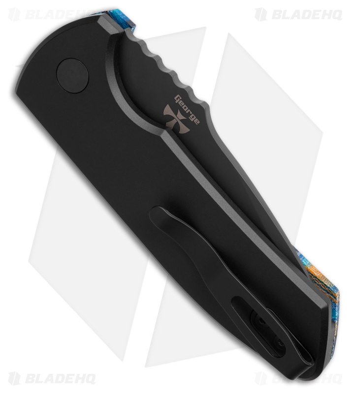 Pro-Tech Custom SBR Automatic Knife Starry Night G-Carta