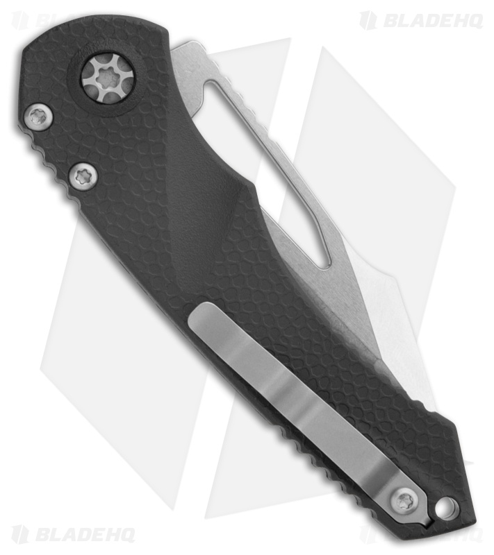 Heretic Knives Mini Pariah Tanto Manual Knife Black Polymer