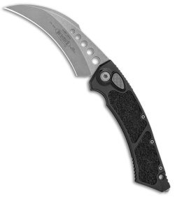 Microtech Hawk - Automatic Knife | Black/Apocalyptic | Blade HQ