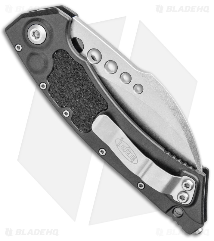 Microtech Hawk - Automatic Knife | Black + SW | Blade HQ