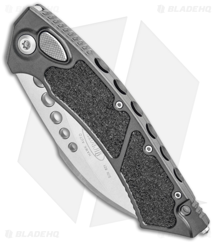 Microtech Hawk - Automatic Knife | Black + SW | Blade HQ