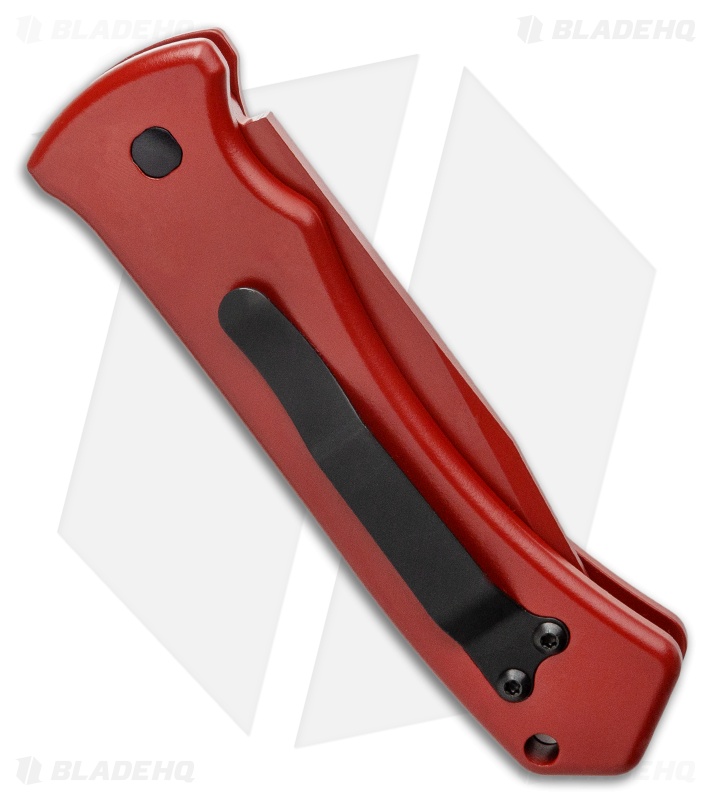 Paragon ERT Automatic Knife Red Aluminum (3.5" Red) - Blade HQ