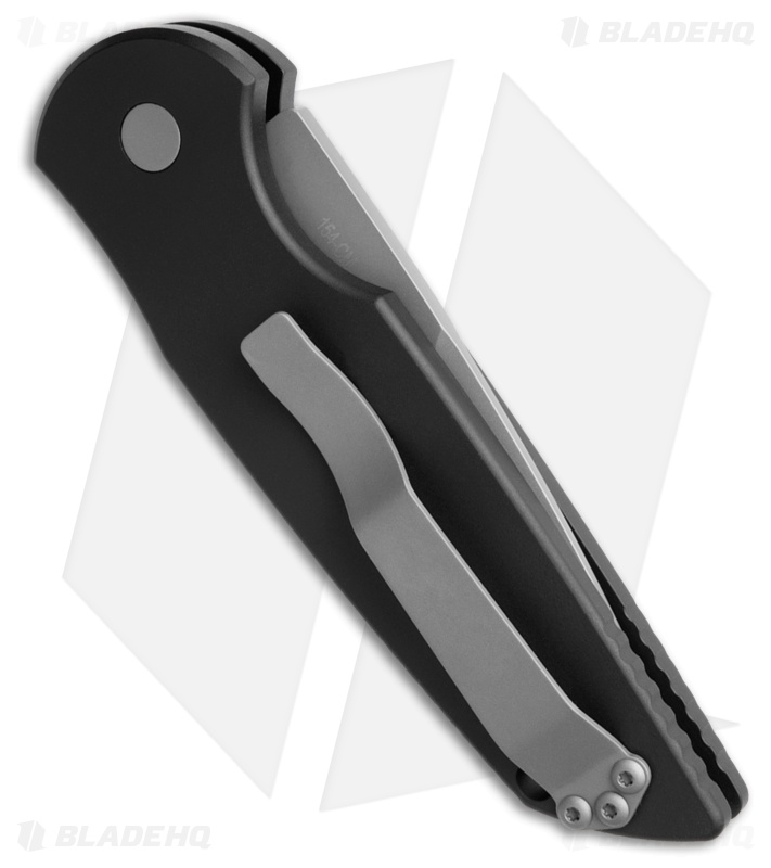 Pro-Tech TR-3 Auto Knife Black Al BB 154-CM