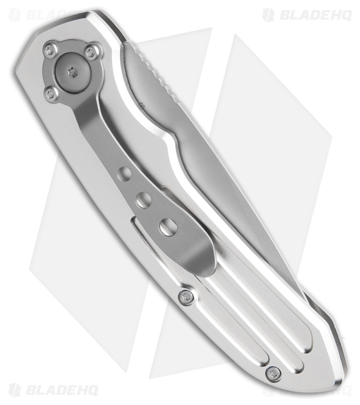 Smith & Wesson Extreme Ops Auto Knife Gray Aluminum Tanto BB