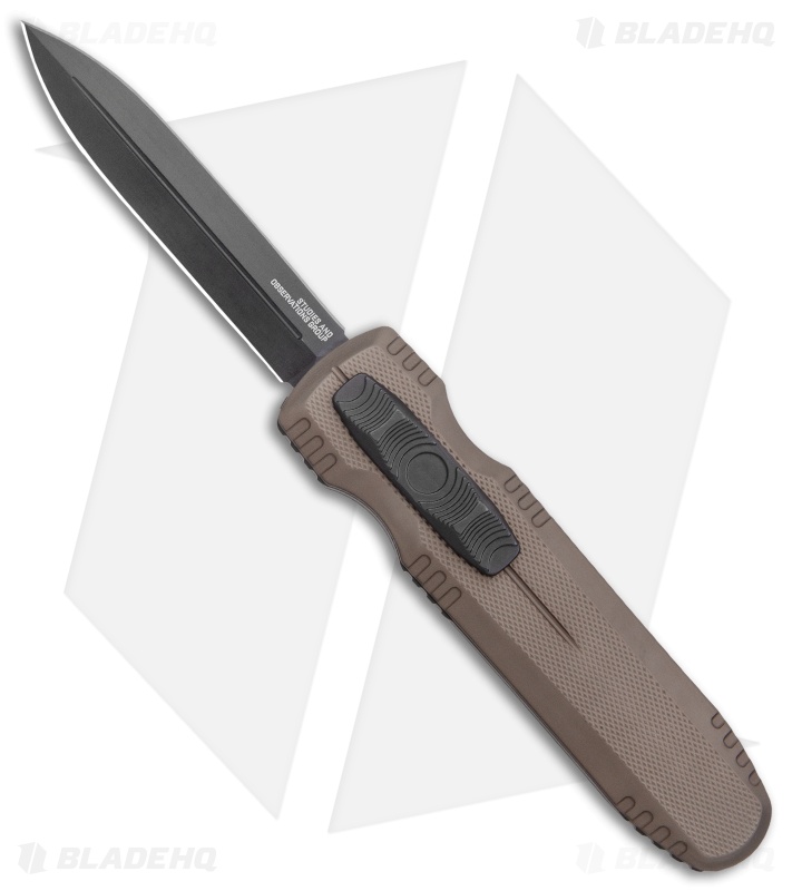 SOG Knives Pentagon OTF | Auto Knife | FDE + Black Dagger | Blade HQ