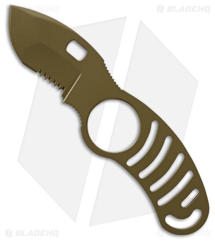 5.11 Tactical Side Kick Fixed Blade Knife Coyote Tan (2" Tan Serr ...