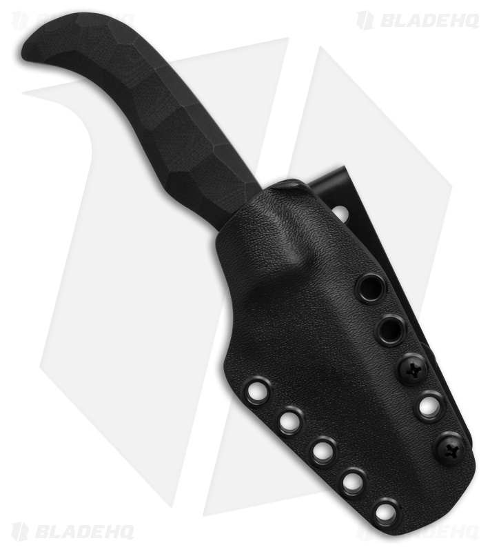 Auxiliary Manufacturing Karl Jr Black Fixed Blade Knife