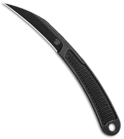 Bastinelli Creations Feather - Tactical Fixed Blade Knife | Black Stonewash