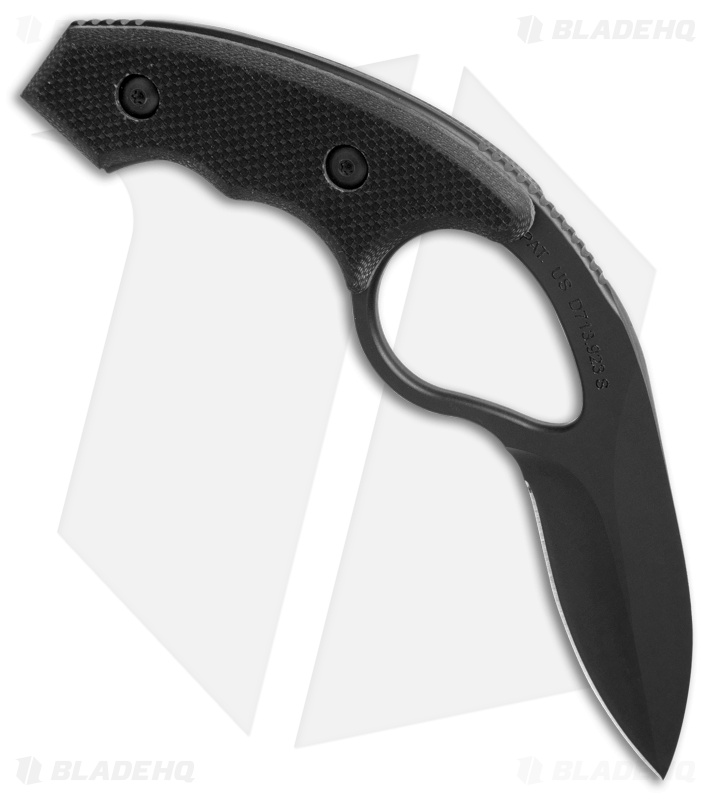 Colonel Blades LowVZ Fixed Blade Kit w/ Trainer (2.5" Black) - Blade HQ
