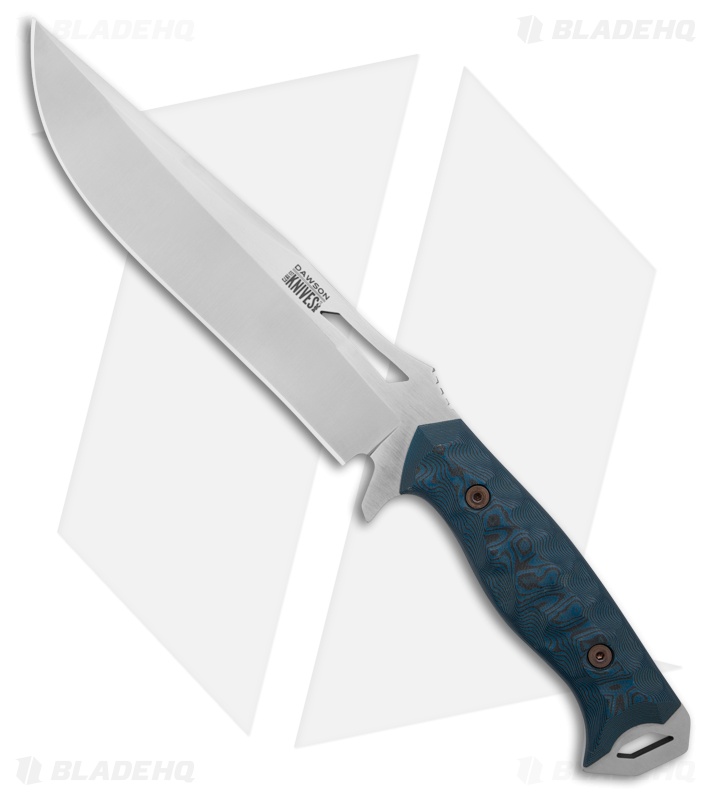 Dawson Knives Seraphim CP Fixed Blade Blue/Black G10