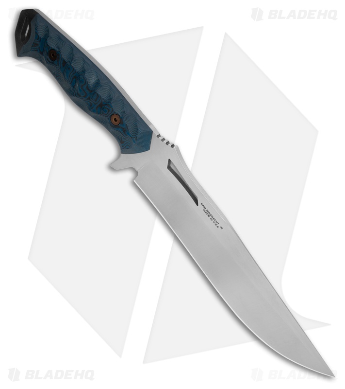 Dawson Knives Seraphim CP Fixed Blade Blue/Black G10