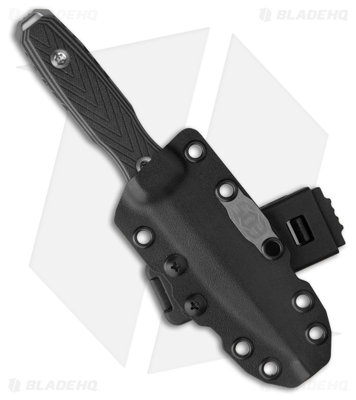 EOS Mini Thresher Fixed Blade w/ Knuck Black/Green - Blade HQ