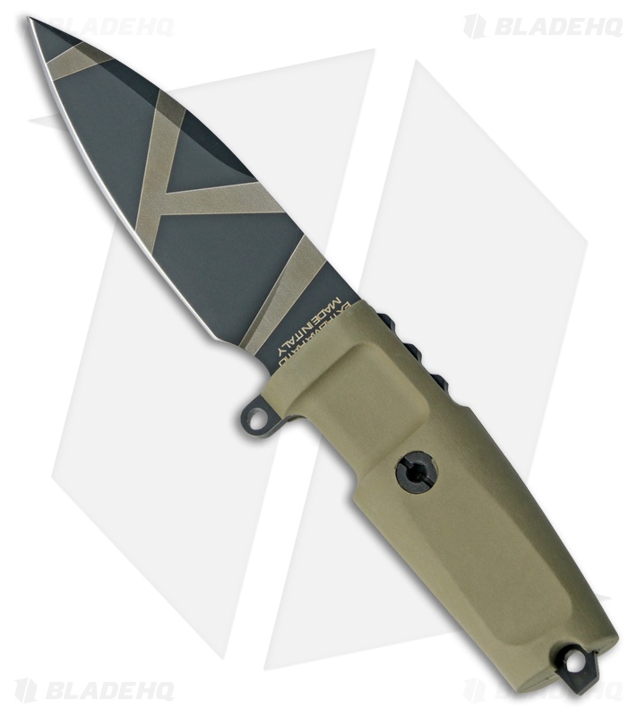 Extrema Ratio Shrapnel OG Fixed Blade Knife Tan Forprene (4.25" Tan ...