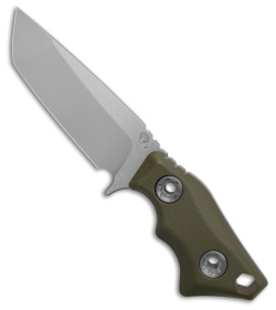 Medford Micro Tanto Fixed Blade Knife OD Green G10 (2.90" Stonewash ...