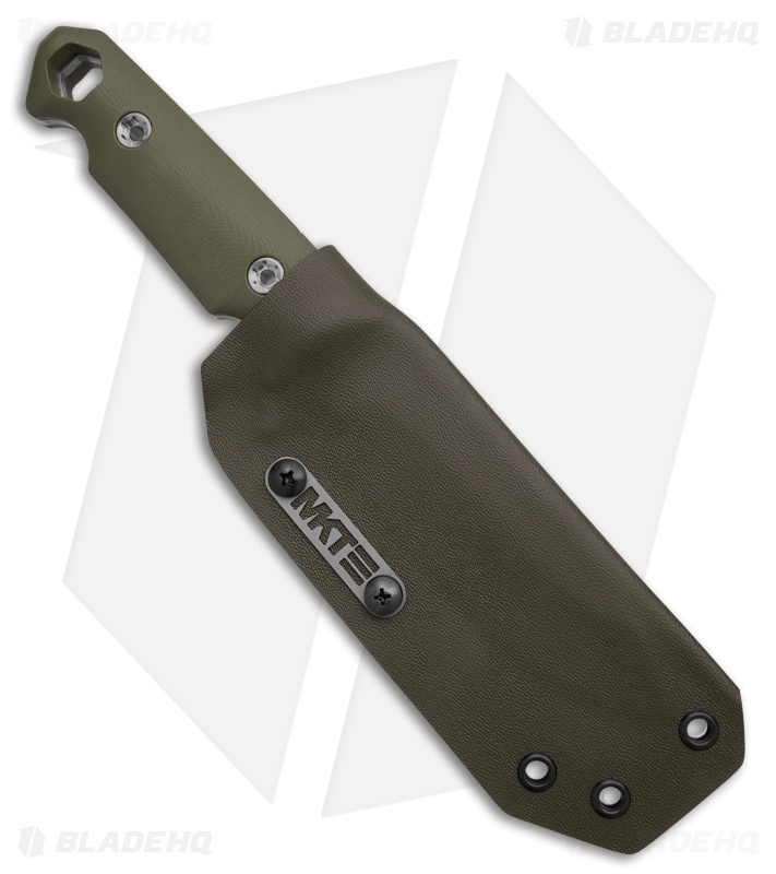 Medford STA Sniper Fixed Blade Knife OD Green G-10 Tumbled