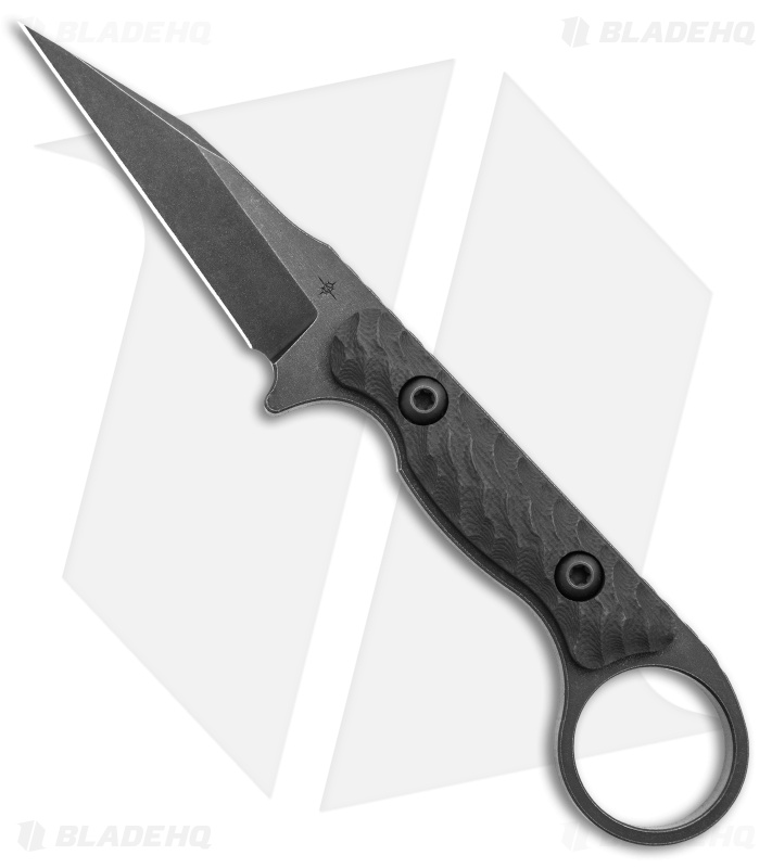 Toor Knives Jank Shank Fixed Blade Knife | Carbon Black - Blade HQ