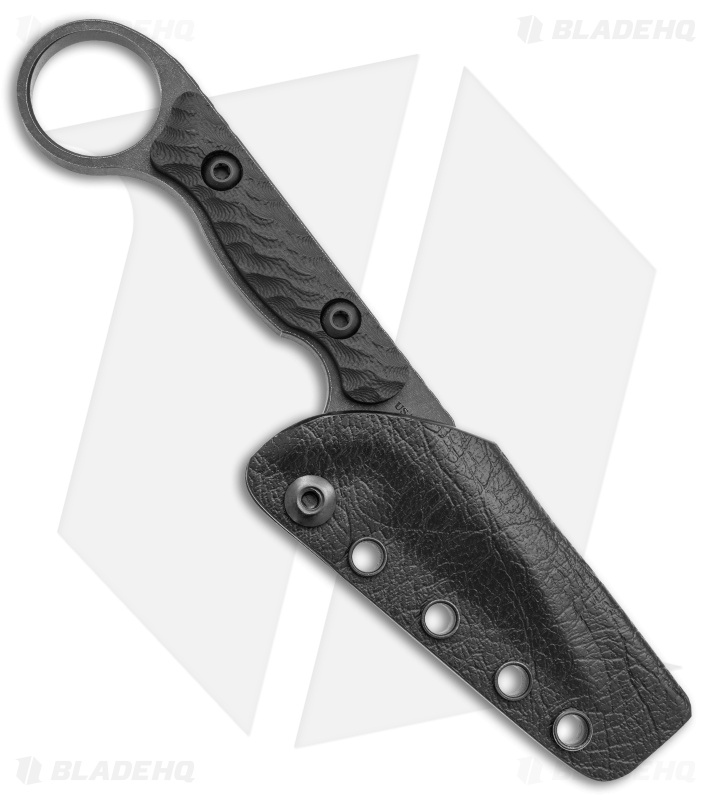 Toor Knives Jank Shank Fixed Blade Knife | Carbon Black - Blade HQ
