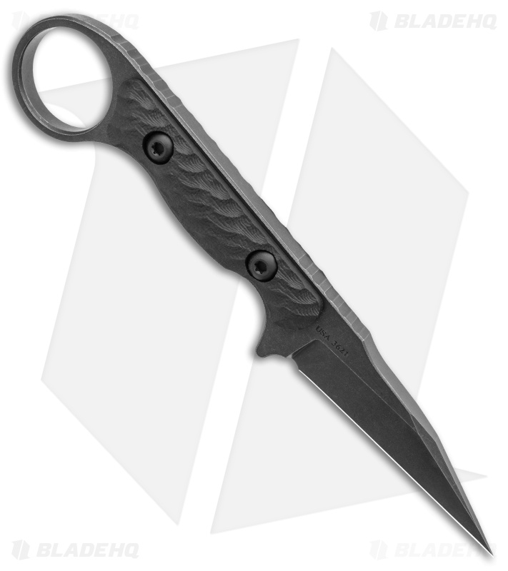Toor Knives Jank Shank Fixed Blade Knife | Carbon Black - Blade HQ