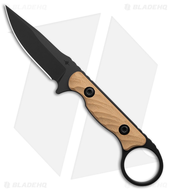 Toor Knives Jank Shank S Tactical Fixed Blade Knife FDE