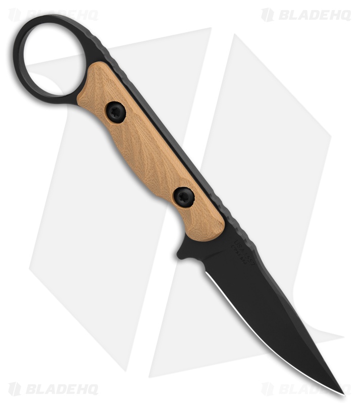 Toor Knives Jank Shank S Tactical Fixed Blade Knife FDE