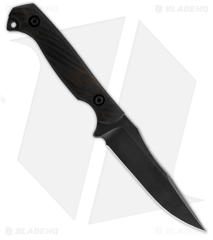 Toor Knives Krypteia Outlaw Ebony Wood (BSW) - Blade HQ